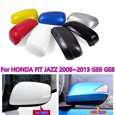 Left Driver Right Passenger Side Mirror Cover Cap For HONDA FIT JAZZ ...