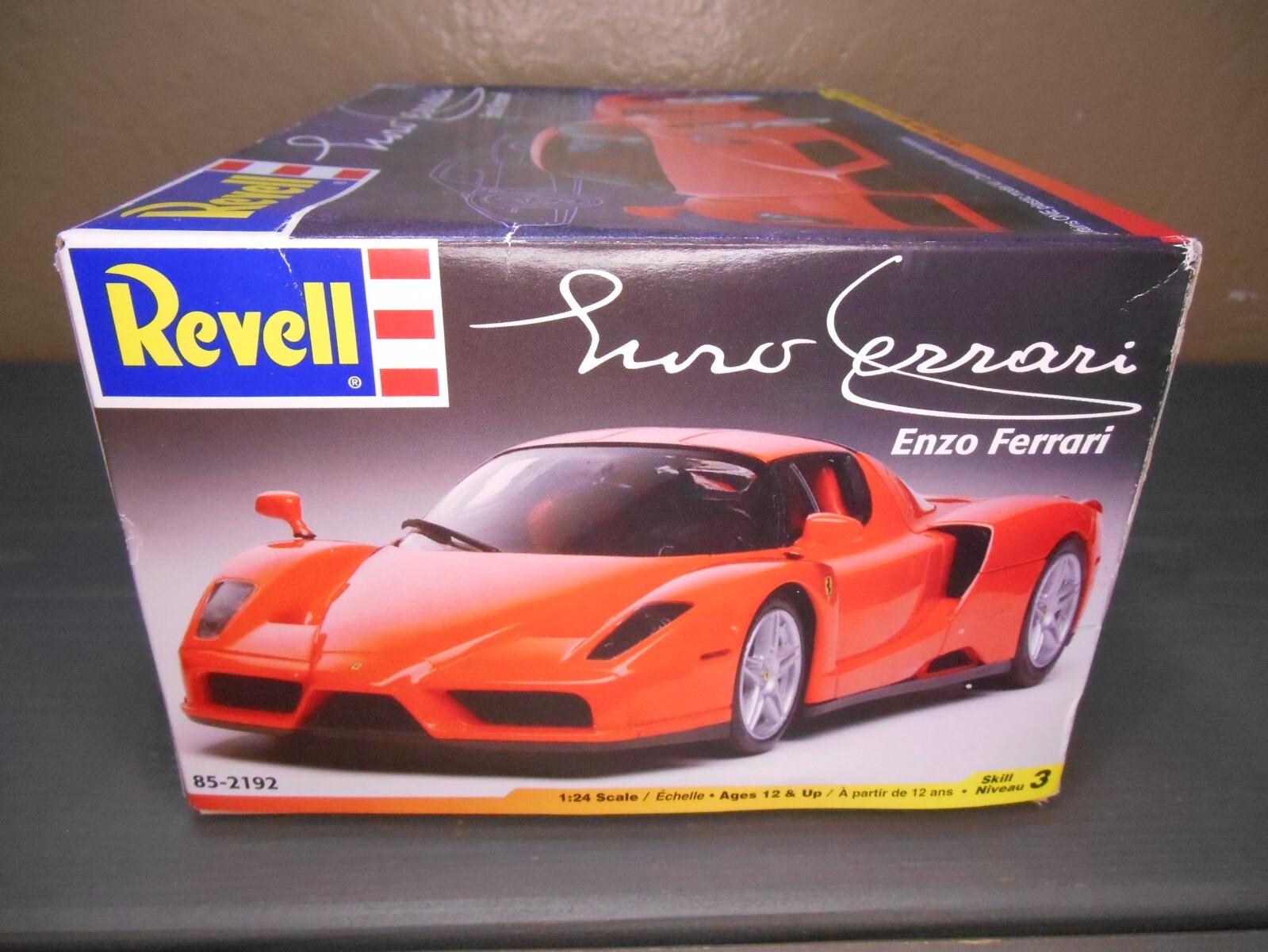 Ferrari Enzo Revell 1/24 Scale Model Car Kit 85-2192 Performance Series ...