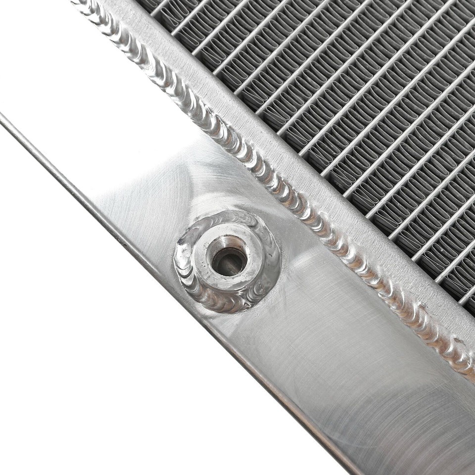 3 Row Aluminum Radiator For 1963-1968 Chevy Impala L6 V8 /1964-1967 EI ...