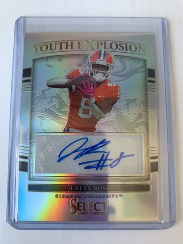 Justyn Ross 2022 Select Draft Picks Youth Explosion Signatures Silver ...