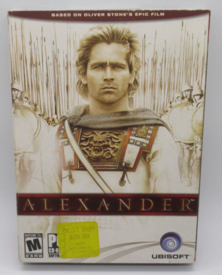 ALEXANDER 2-DISC PC CD-ROM GAME, WARRIOR KING CONQUEROR, UBISOFT, FACT ...