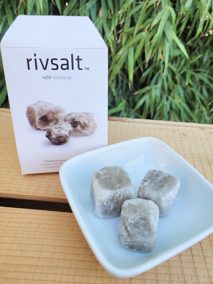 rivsalt 100% Pure Himalayan Salt - Sets of Pink, White, Gray, & Clear ...