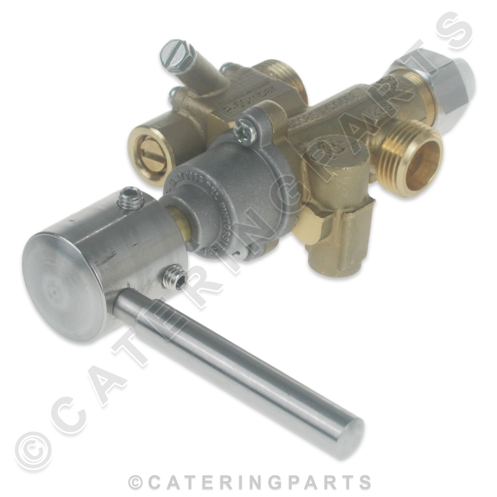 GENUINE PEL WOK GAS VALVE AND HANDLE CHINESE COOKER RANGE BURNER ...