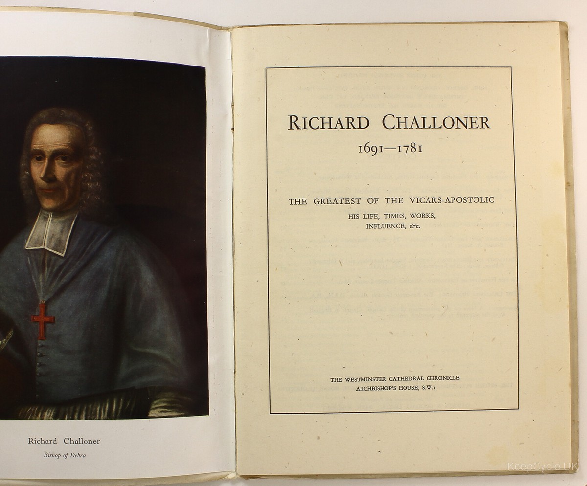 Logotipo De Richard Challoner The Following Of Christ, In Four Books,