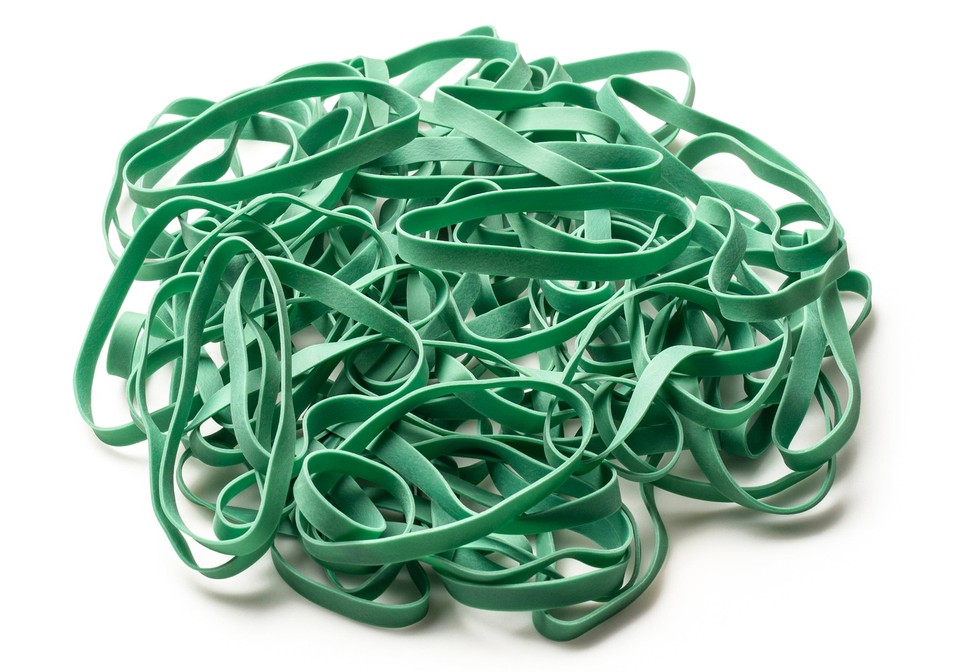Green Rubber bands, #64 Size, 1LB/250 Count. | eBay