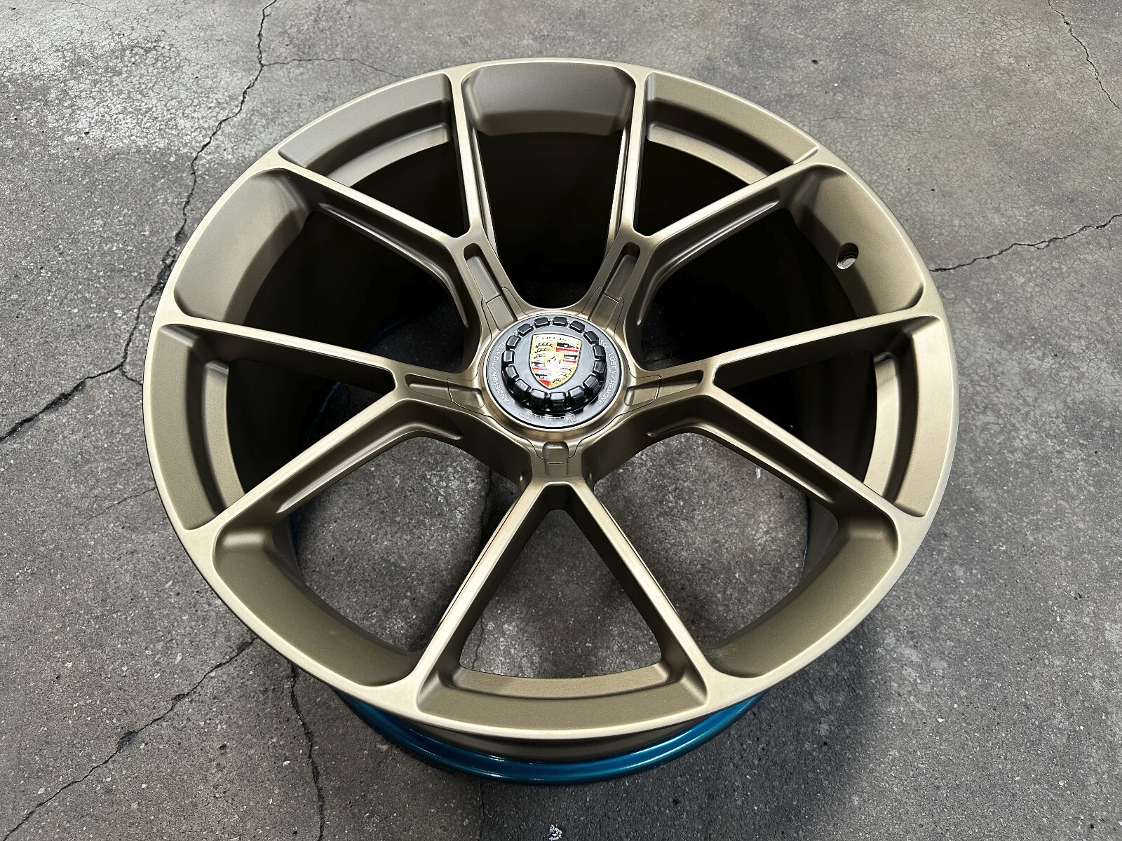 21" Lenso Blackout Forged GT3 RS Wheel (Set of 4) Porsche Macan S 5x112 ...