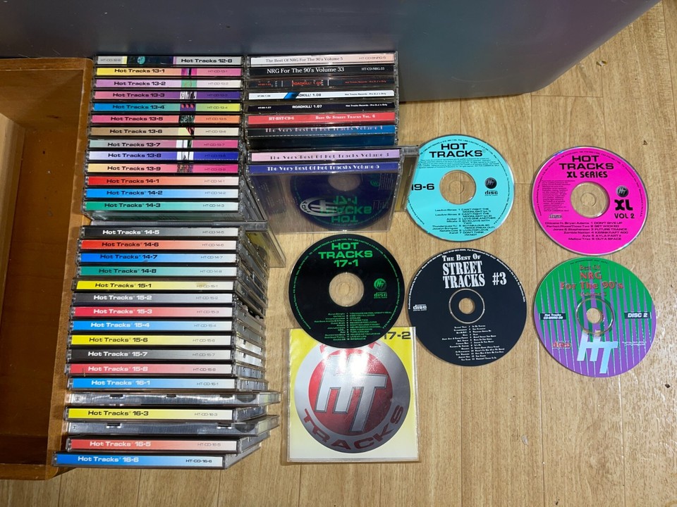 40 CD Lot Bundle Hot Tracks 90s DJ Remix CDs Collection (needs ...