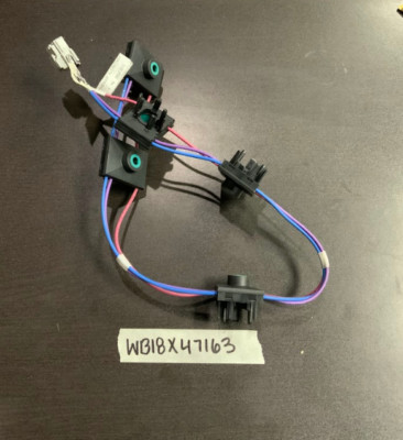 GE OEM WB18X47163 SWITCH HARNESS NEW OPEN BOX NOB 102B | eBay