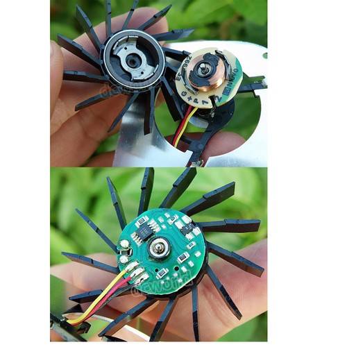 SEPA Micro Brushless Fan DC 5V Mini Cooling Fan for Laptop DIY Radiator ...