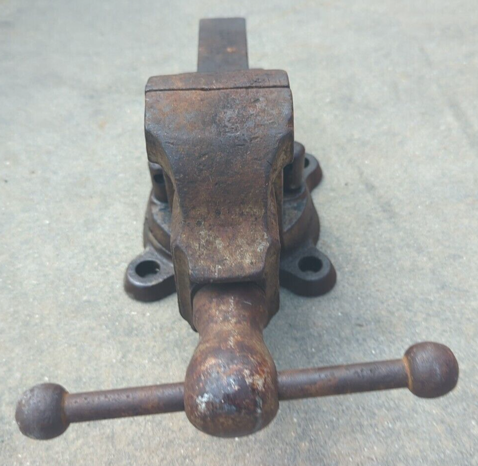 Vintage Emmert Tiger 36 3in Waynesboro PA Bench Vise | eBay