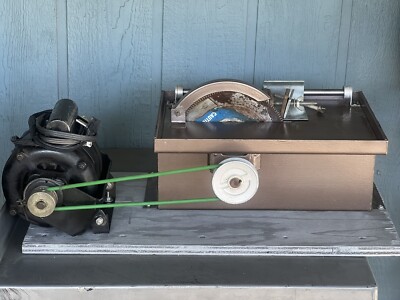 VINTAGE LORTONE LAPIDARY 8 In. SAW MACHINE ~ | eBay