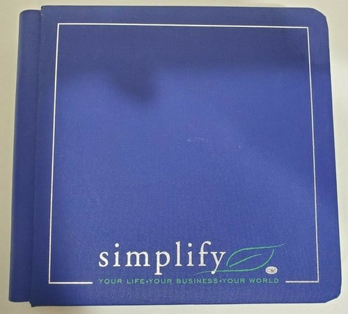 Creative Memories Blue Simplify Scrapbook Album 7x7 | eBay