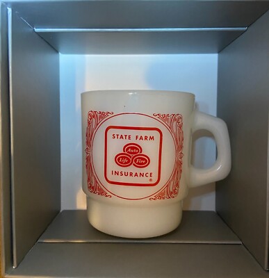 Fire King: State Farm Vintage Coffee Mug | eBay
