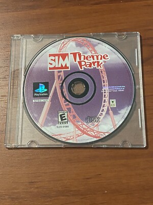 SimTheme Park (Sony PlayStation 1, 2000) DISC ONLY 14633140347| eBay