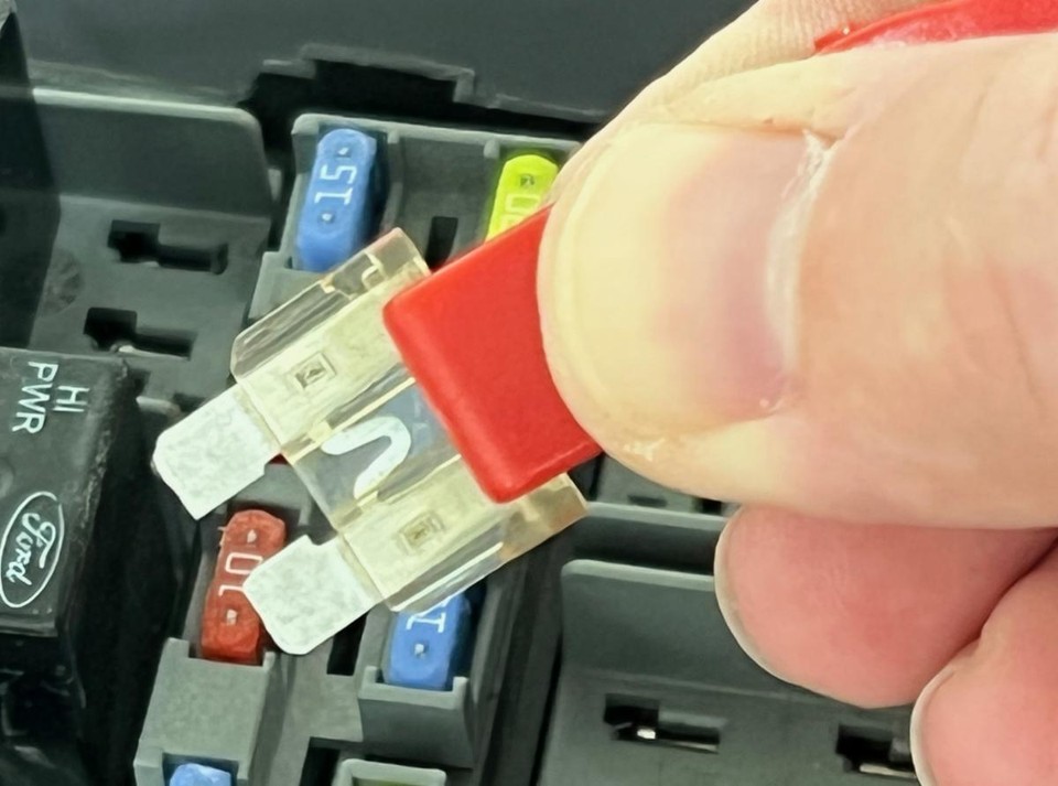 LISLE 55040 Automotive Mini & ATO Fuse Puller Pliers & Terminal Cleaner ...