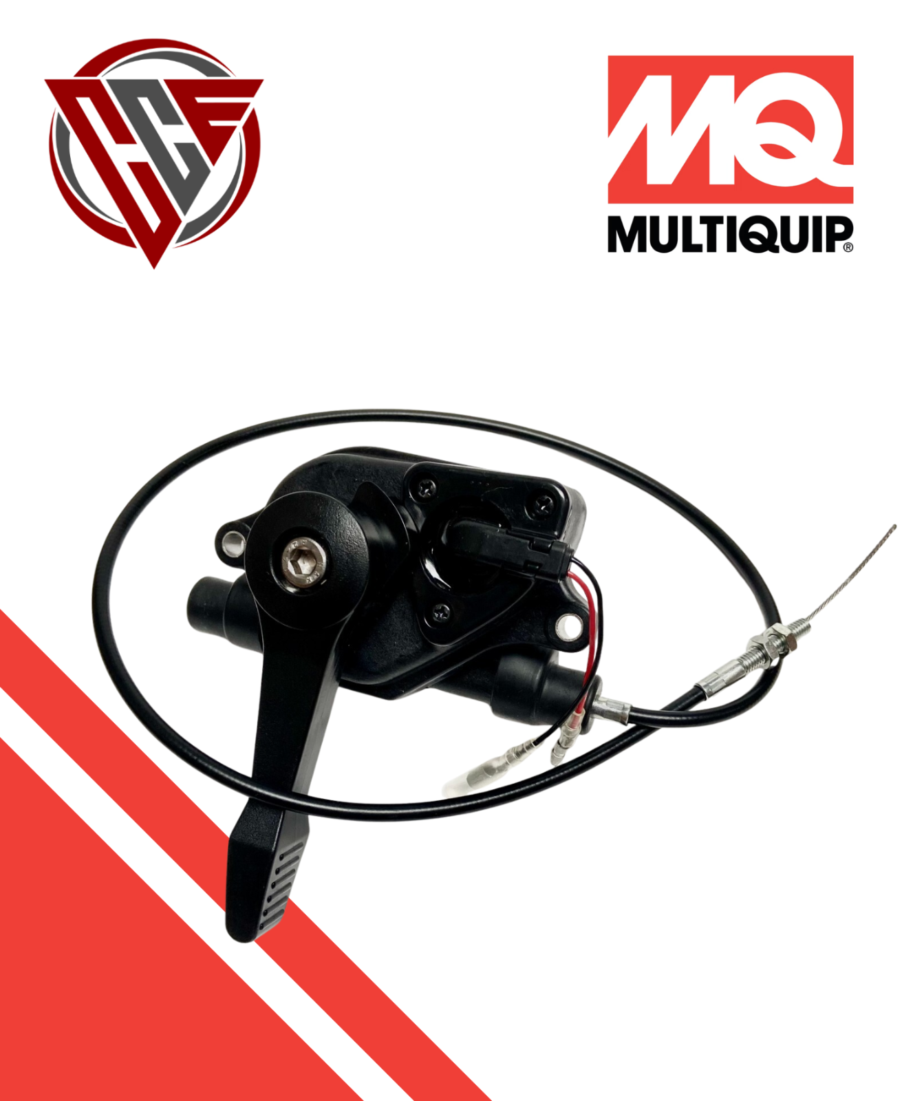 Multiquip OEM 366900032 Fits MTX50, MTX60, MTX70 Throttle Lever and ...