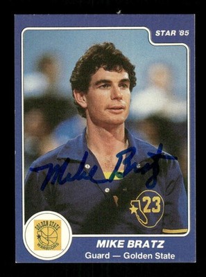 1984-85 Star 151 Mike Bratz signed auto autograph EXMT+ or better ...