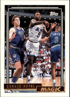 1992-93 Topps Gold #378 Donald Royal - NM-MT | eBay
