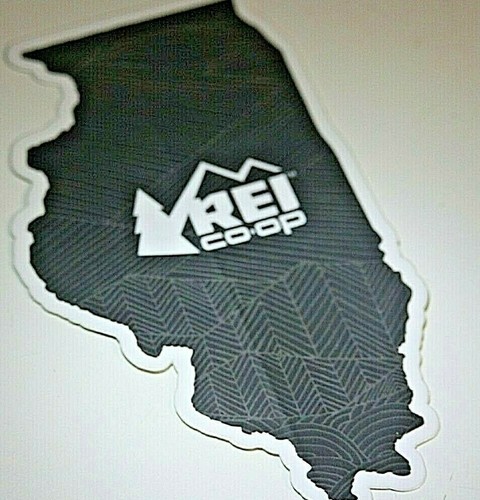 REI Co-op State Decal Vinyl Sticker - ILLINOIS | eBay