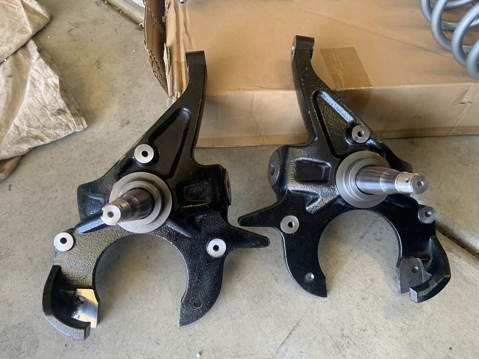 Set Of 1994-2004 S10 2” Drop Spindles Work With G-Body Cars Too!! | eBay