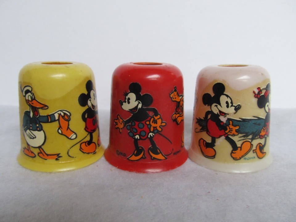 10 Vtg Disney Christmas Light Covers - Plastic Bells - Original Box, No ...