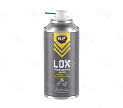 K2 LOX Car Lock Lubricant Grease Spray Door, Gate, Padlocks, Hinges ...