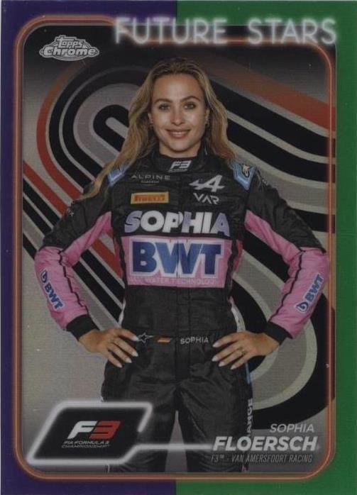 2024 Topps Chrome Formula 1 - F3 Drivers Future Stars Sophia Florsch ...
