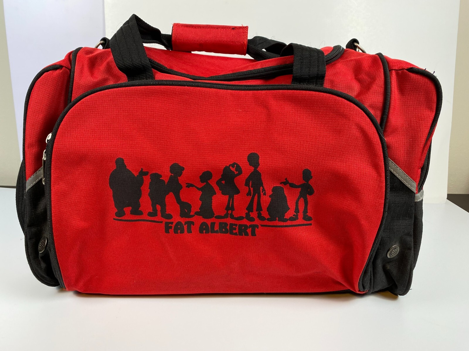 Vintage Fat Albert Cartoon Duffle Bag Cast & Crew Pro… - Gem