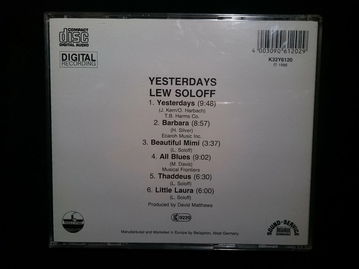 2022 LEW SOLOFF Yesterdays tresor.gov.bf