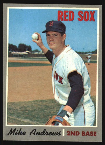 1970 Topps #406 Mike Andrews EX/EX+ Red Sox 569564 | eBay