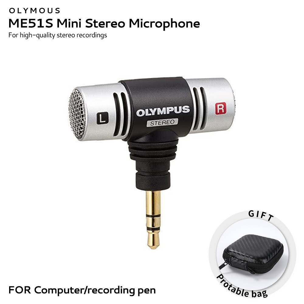 Olympus Me-51s Stereo Microphone 3.5mm Me51sw From Japan for sale ...