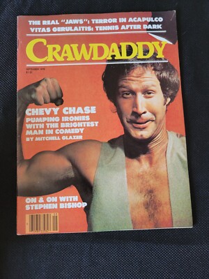 Crawdaddy Magazine, Sept 1978, Chevy Chase, Vitas Gerulaitis, Stephen ...