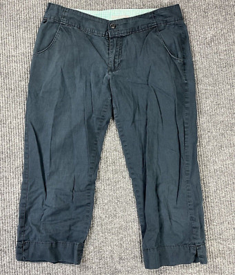 Columbia PFG Capri Shorts Adult Size 8 32X21 Blue Omni Shade Fishing ...