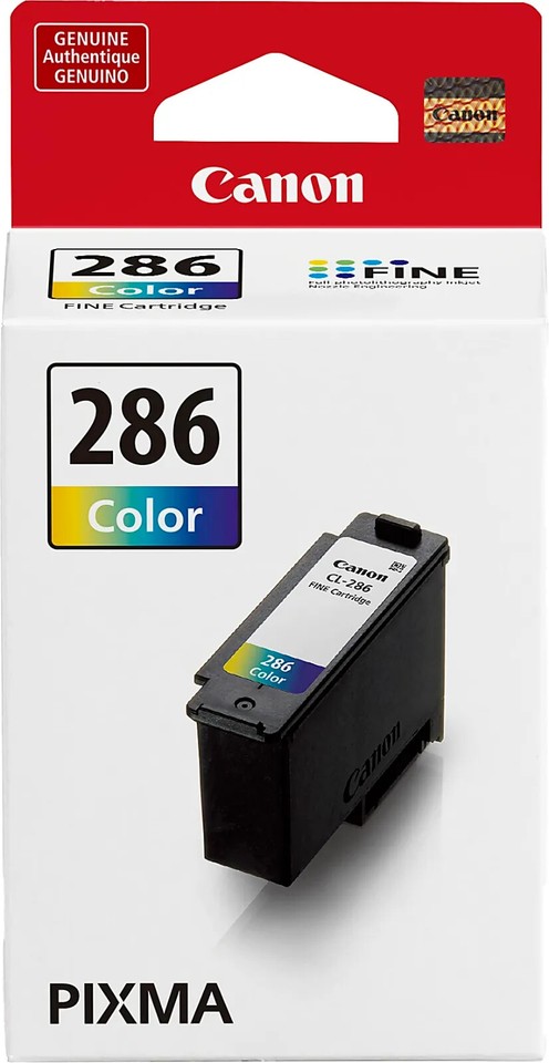 Original Canon PG-285 or CL-286 Black/Tri-Color Ink Cartridges for ...