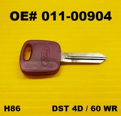 NEW OEM Rotunda Ford PATS Transponder Chip Key H86 011-00904 - PURPLE ...