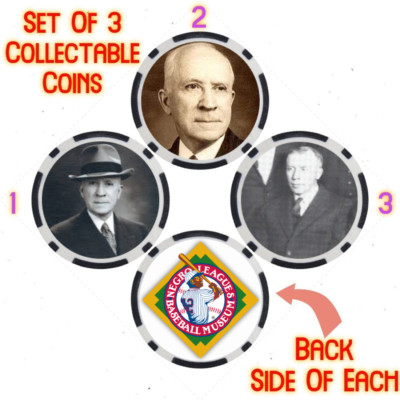 J.L. WILKINSON - NEGRO LEAGUE BASEBALL HALL OF FAME - COLLECTABLE COIN ...