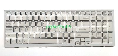 New Sony VAIO PCG-71913L PCG71913L PCG-71914L PCG71914L White Keyboard ...