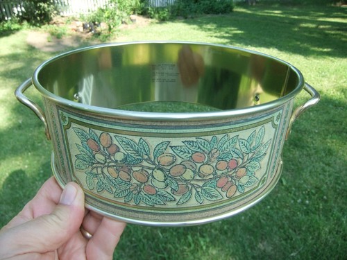 Vntg Empty Golden Harvest Pyrex Casserole Metal Server #624, Just The ...
