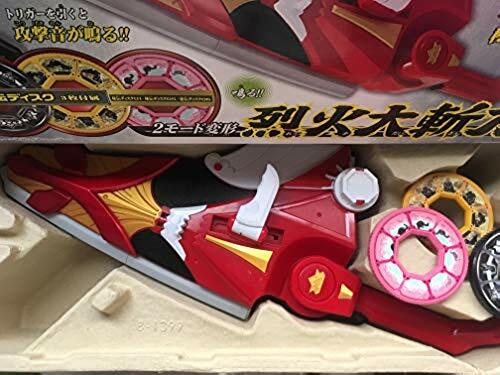 Used Power Rangers SAMURAI Shinkenger Rekka Daizantou Bandai Anime Free ...