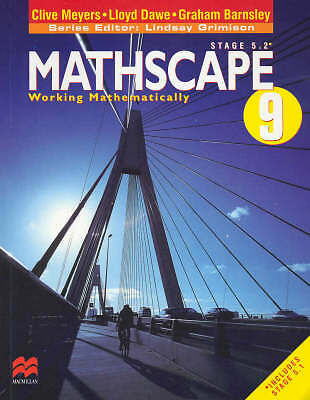 Mathscape 9: Working Mathematically by Clive Meyers (Paperback, 2003) for sale online | eBay