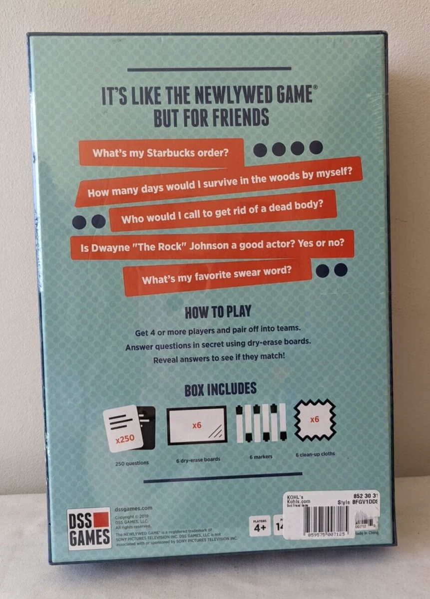 The Best Friend Game
