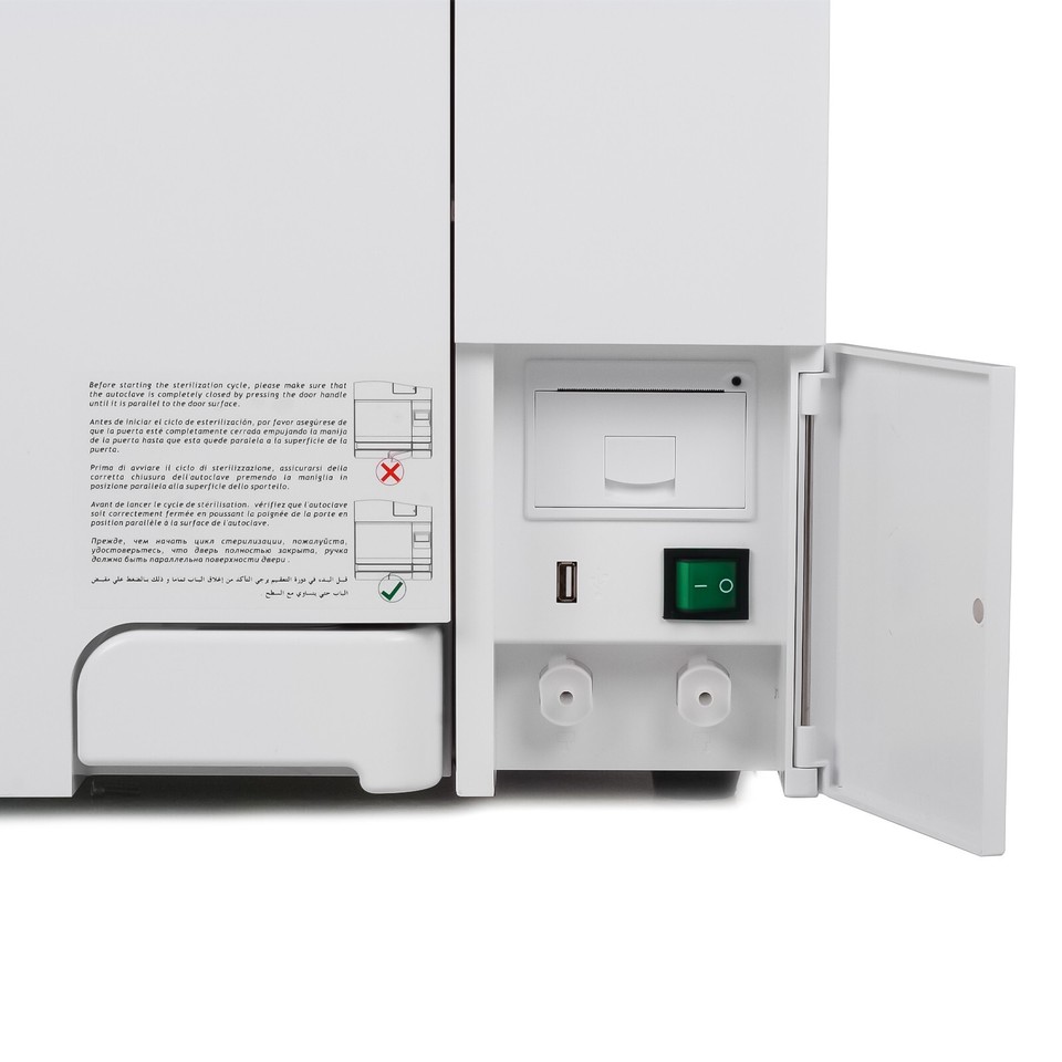 23L Medical Class B Autoclave Fully Automatic 3 Times Vacuum Steam ...