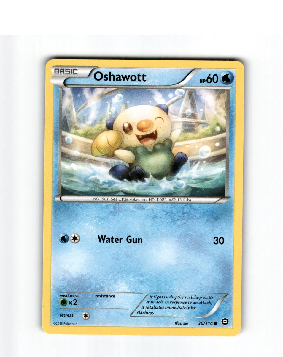 Oshawott Pokemon Card