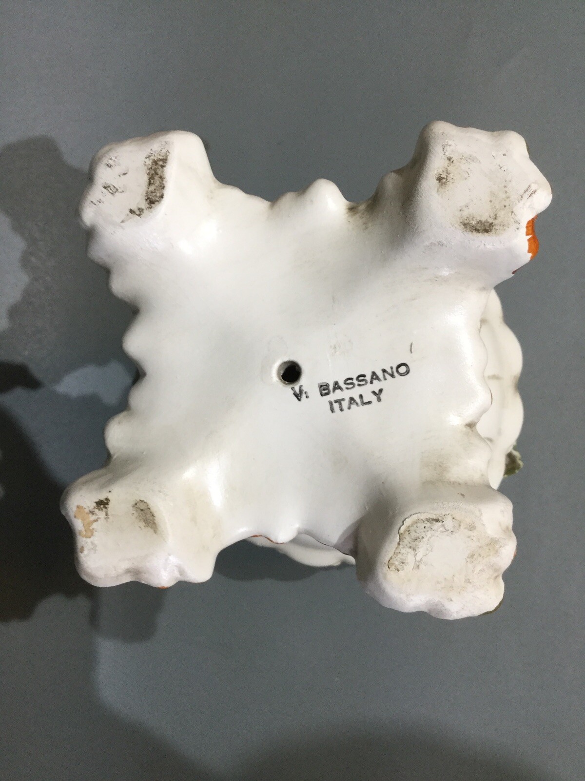 V Bassano Italy Porcelain Floral Lidded Vase | eBay UK