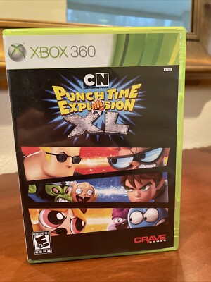 Cartoon Network: Punch Time Explosion XL (Microsoft Xbox 360, 2011) CIB ...