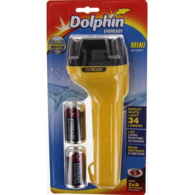 Eveready Dolphin Mini LED 2D Torch 34lm | eBay