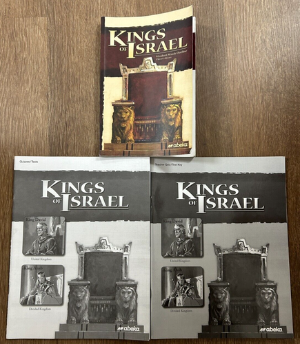 Abeka Kings of Israel: Student Study Outline Quiz/Test Book & Key, 3rd ...
