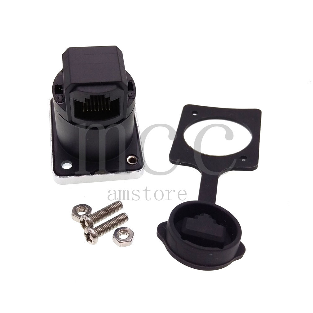 RJ45 Ethernet Connector, RJ45 Industrial Ethernet Wall Plug RJ45 Jacks ...