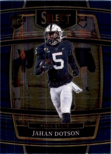 2022 Select Draft Retail Blue Jahan Dotson #87 | eBay