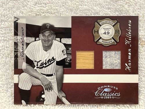 RARE 2005 Donruss Classics HR Heroes #HR-13 Harmon Killebrew GUJ/GUB ...